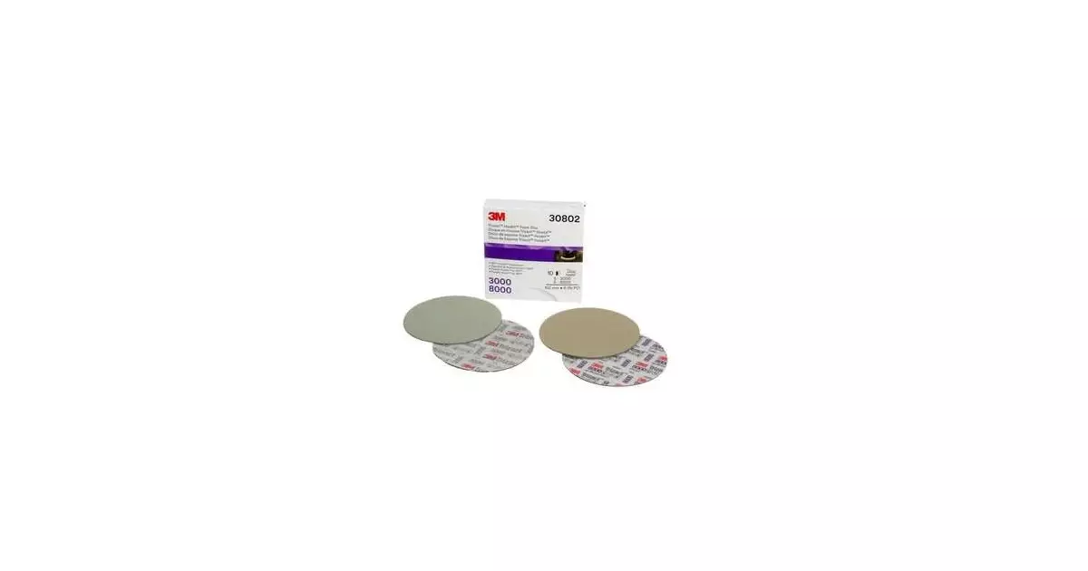Zestaw krążków Trizact P 8000 + P 3000 150 mm 10 sztuk 3M 30802 ...