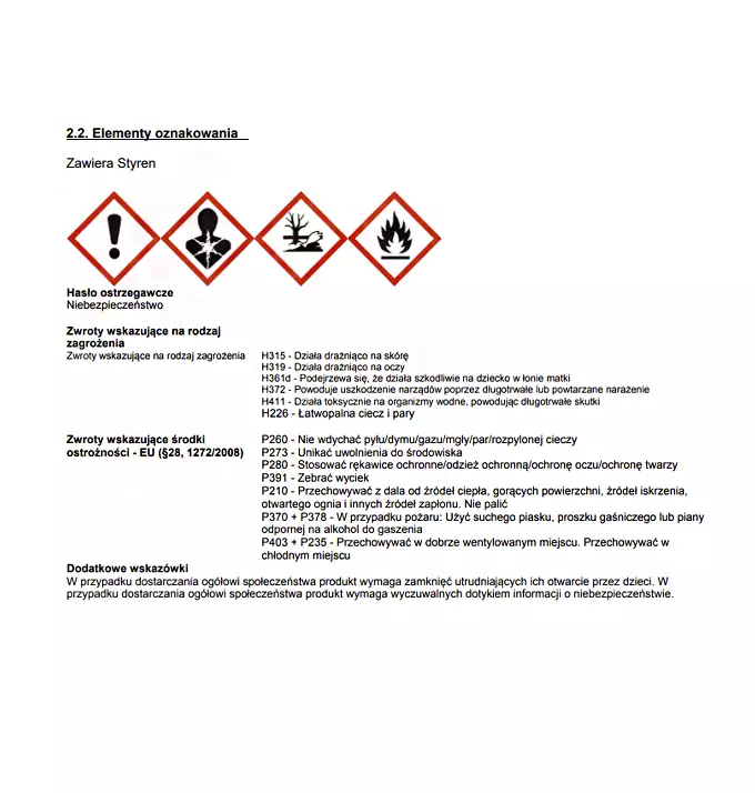 Szpachlówka wypełniająca Light Speed Optex UV 3L Evercoat 101490 - dlalakierni.pl - internetowy ...