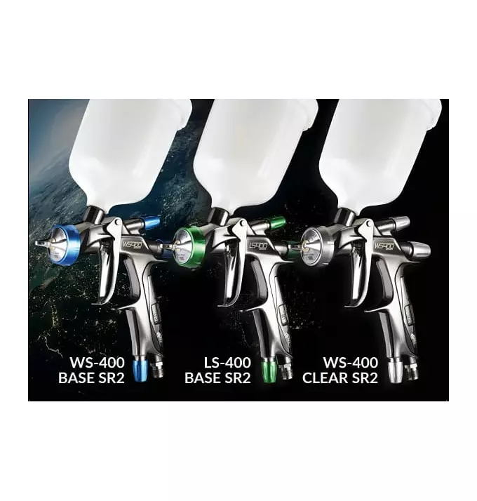 Pistolet lakierniczy Iwata WS 400 SR2 CLEAR 1,2 HD 130261A0 - dlalakierni.pl - internetowy sklep ...