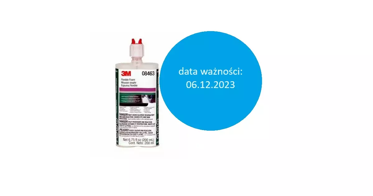 Elastyczna poliuretanowa pianka do wypełnienia Flexible Foam 200ml 3M ...
