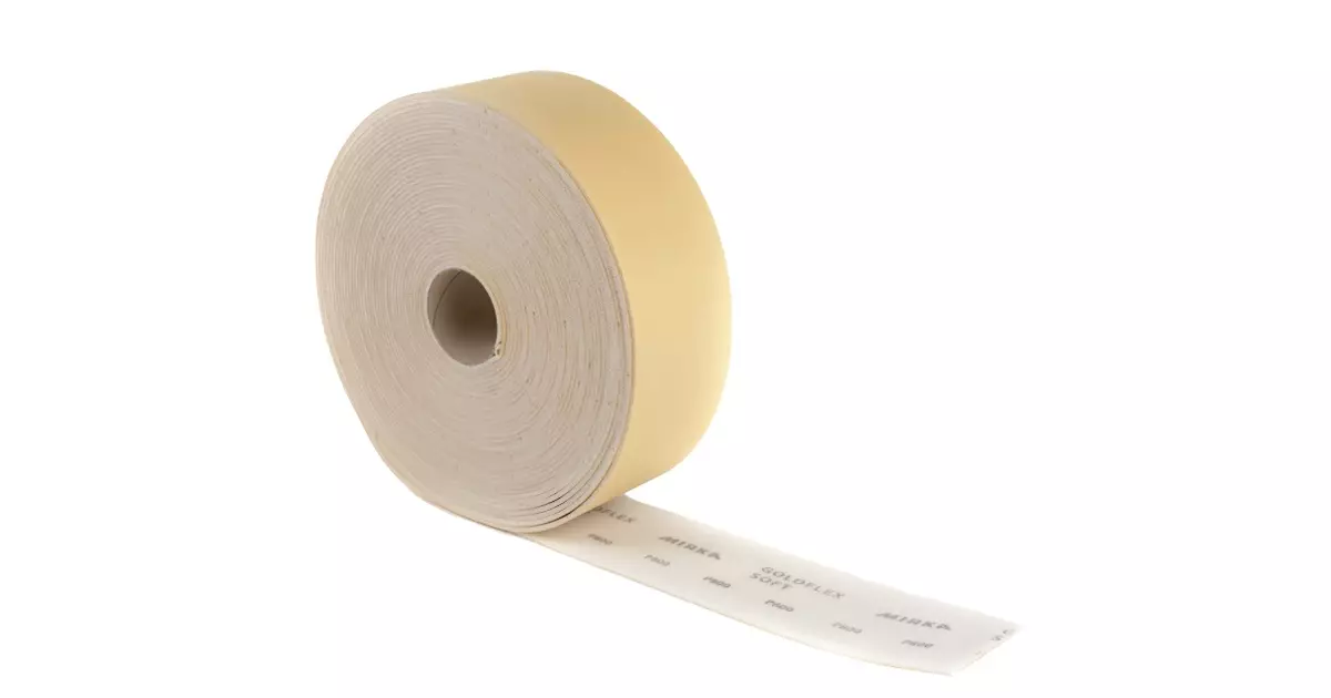 Gąbka ścierna perforowana 115 x 125 mm 200 szt P240 Goldflex Soft Mirka ...