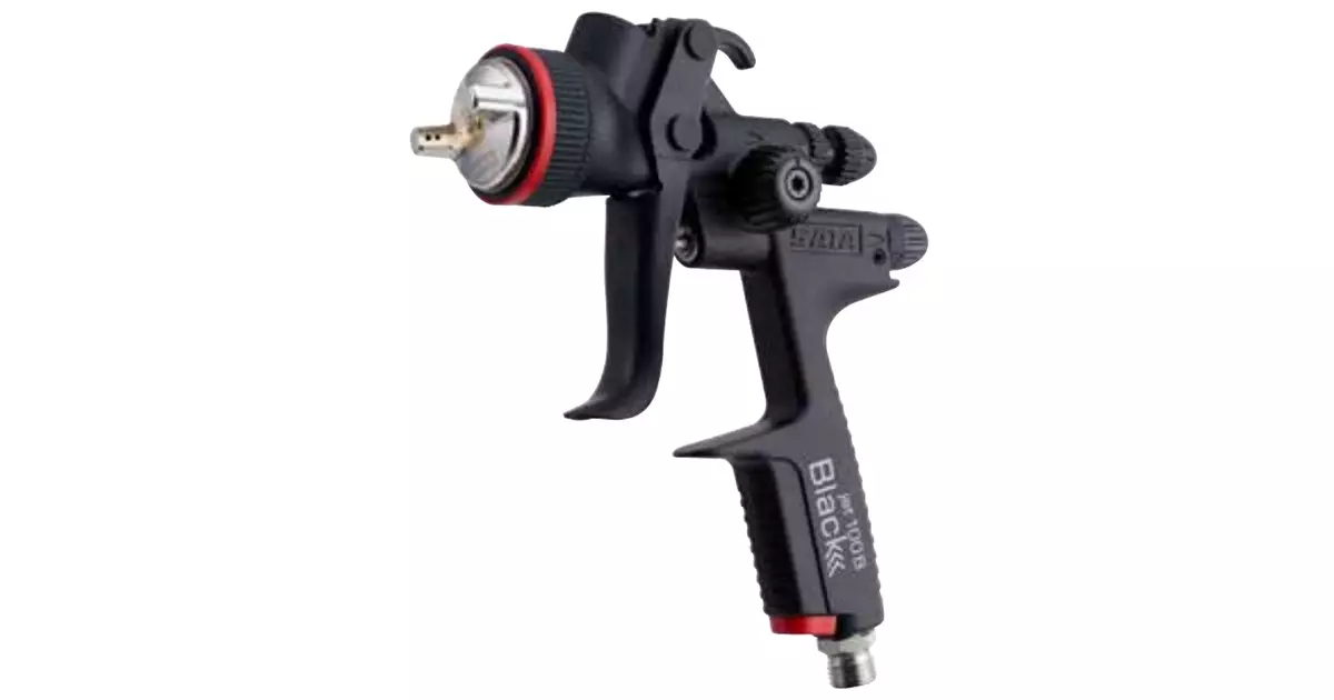 Pistolet lakierniczy Sata Jet 100 BF RP BLACK 1,6 edycja specjalna ...