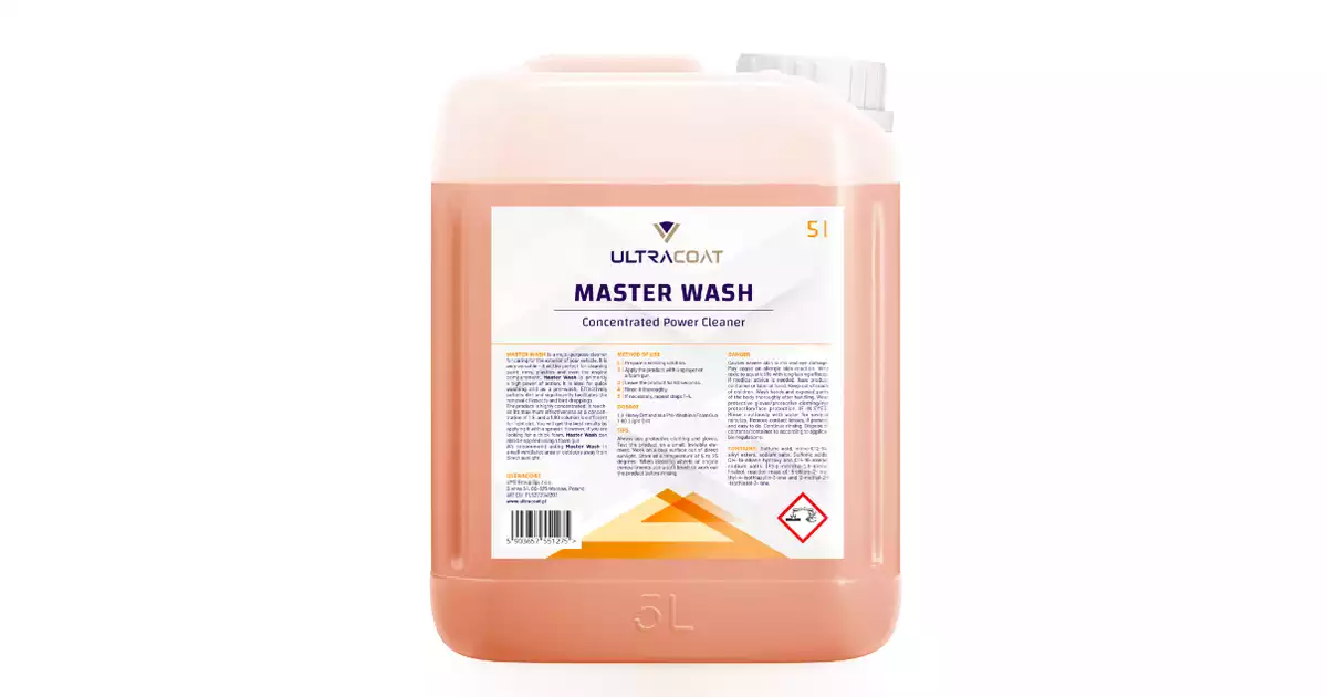 Ultracoat Master Wash 5 l środek czyszczący do zewnętrznych elementów ...