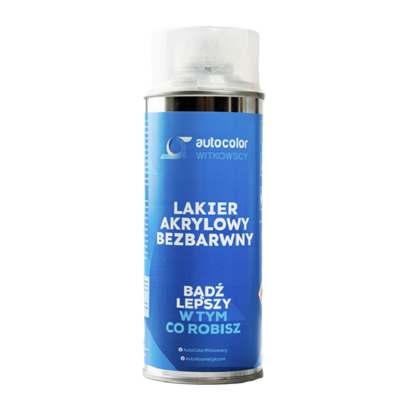 Lakier bezbarwny połysk w sprayu 400 ml DL001 - dlalakierni.pl - internetowy sklep lakierniczy