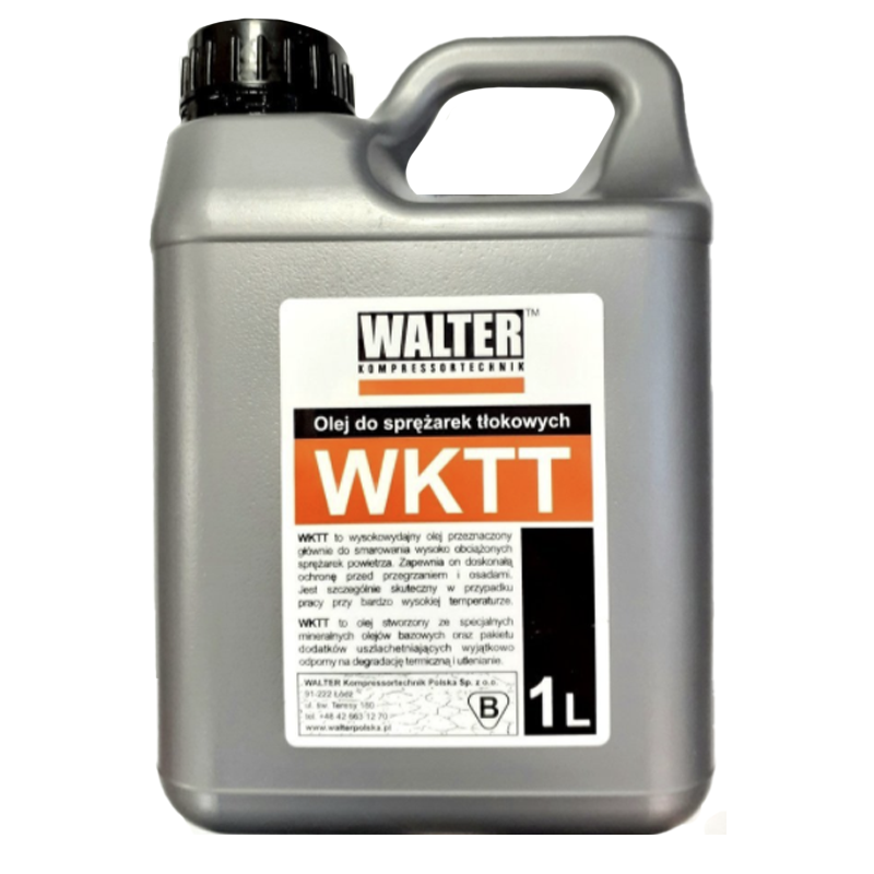 Olej sprężarkowy WKTT 1L Walter 4000000102 - dlalakierni.pl ...